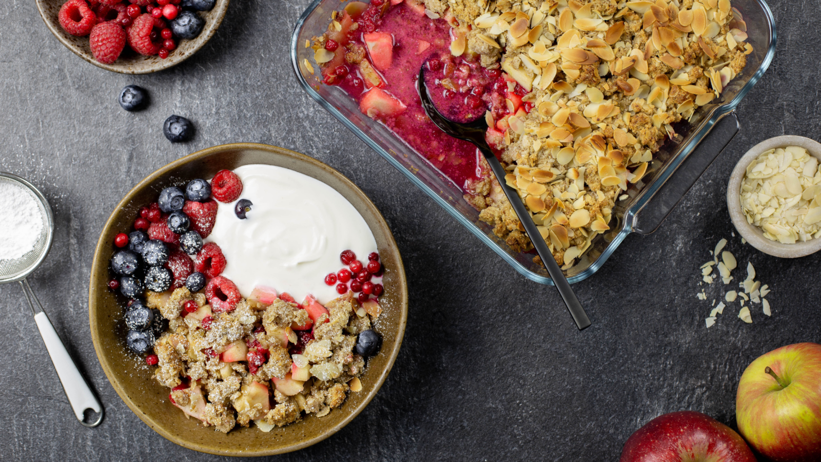 Holiday Berry Crumble - Lora Ulrich