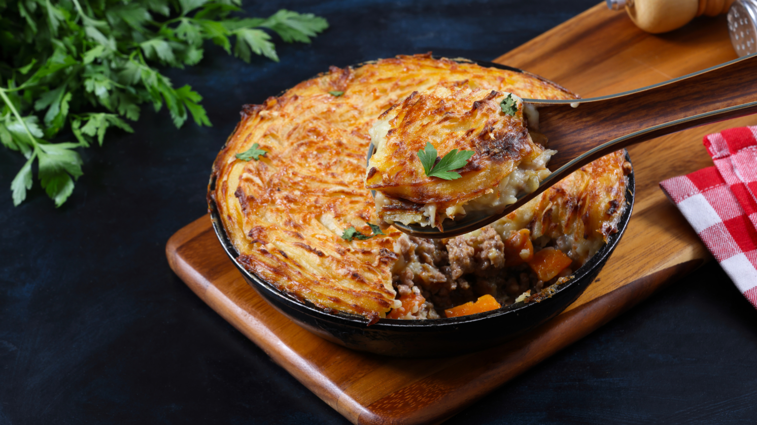 Turkey and Sweet Potato Shepherd's Pie - Lora Ulrich